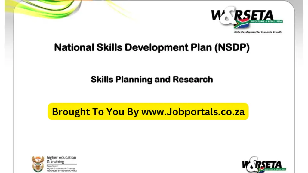 National Skills Development Programme (NSDP) – JOBPORTALS.CO.ZA