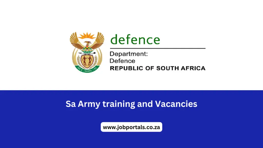 Sa Army training and Vacancies – JOBPORTALS.CO.ZA