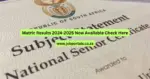 NSC Matric Results 2025 Now Out – Check Your Results Today ...